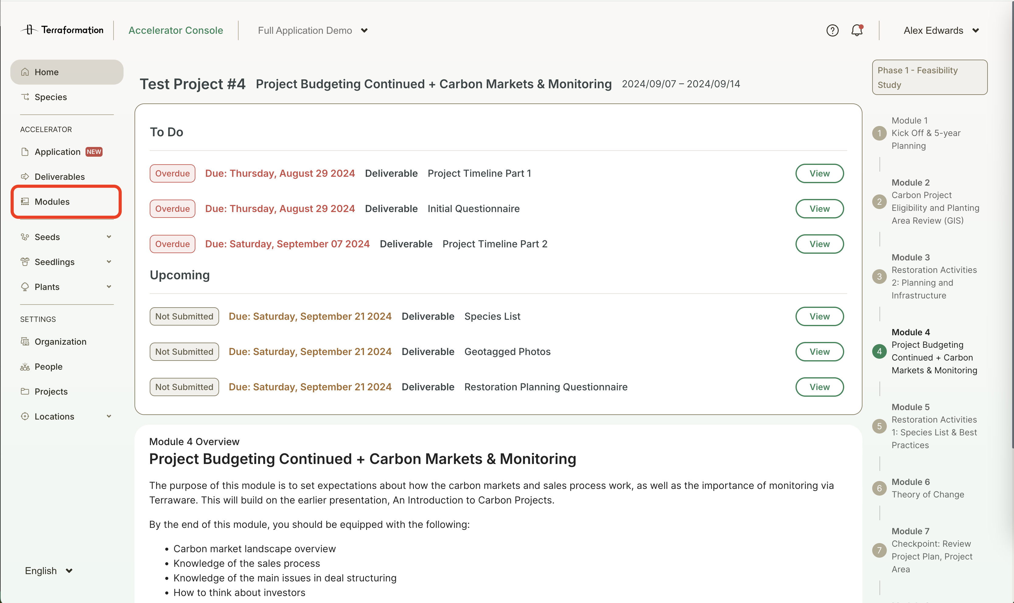 Modules – Knowledge Base